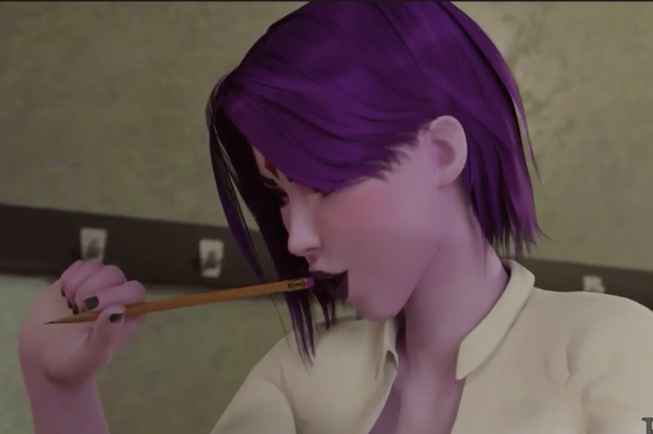 Raven After Class Hornygamer 8628